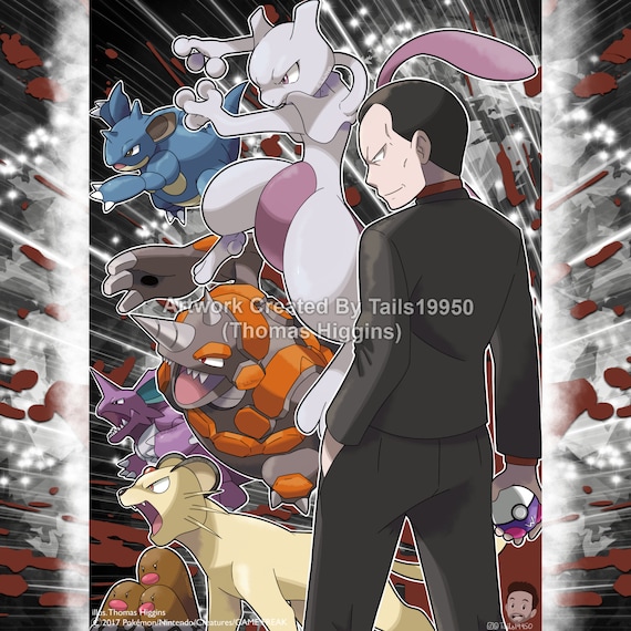 Team Rocket Leader Giovanni - Etsy