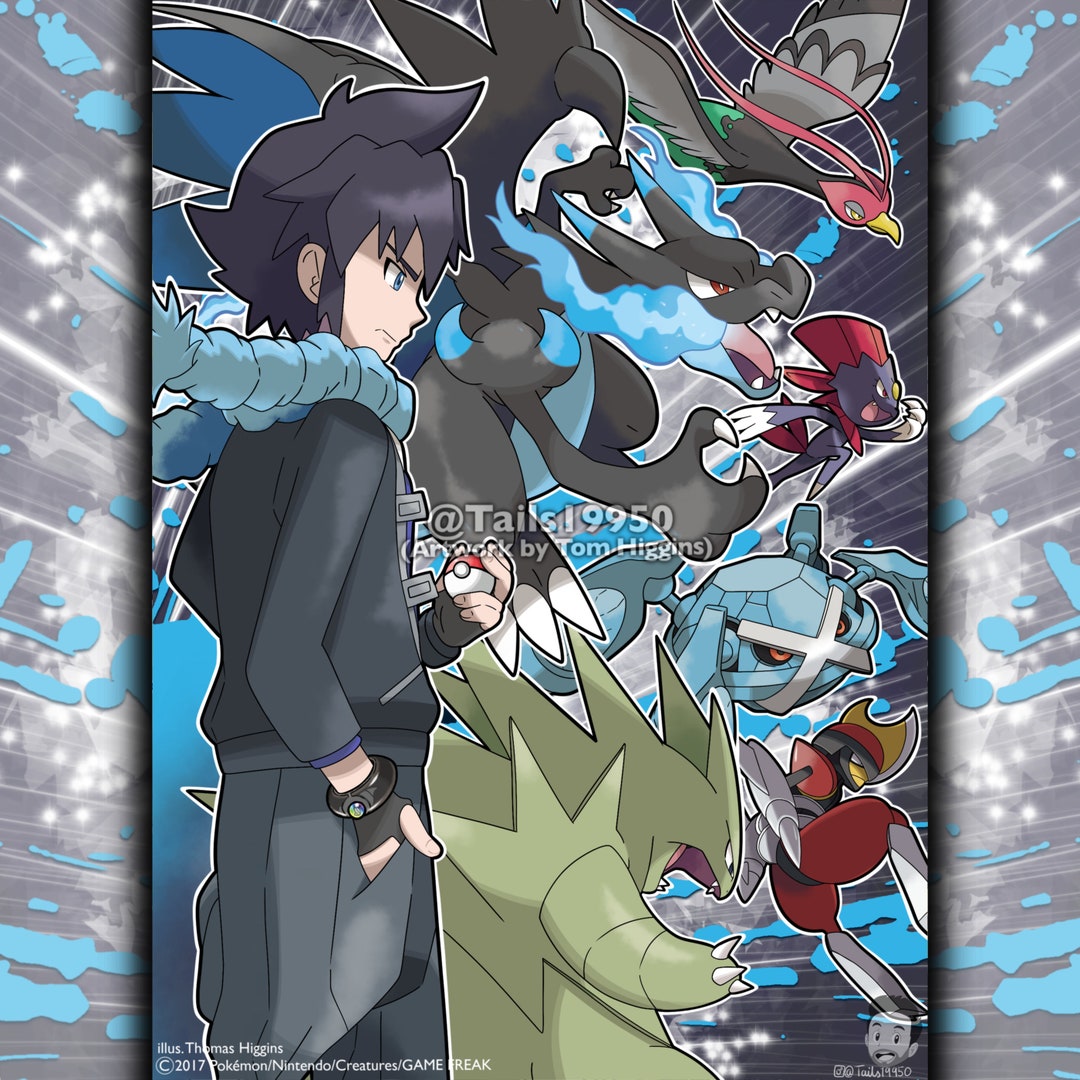 Kalos League Champion Alain - Etsy