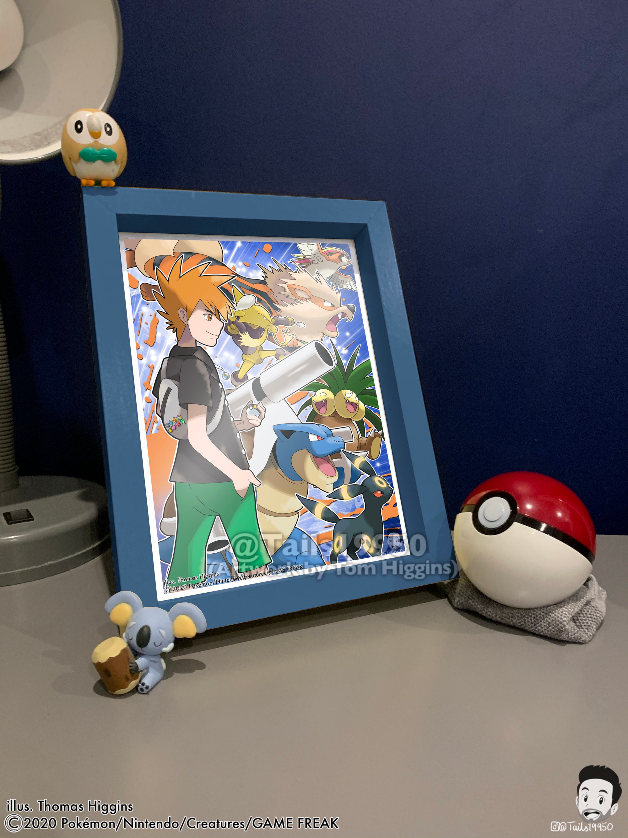 Pokemon Champion Blue | Etsy