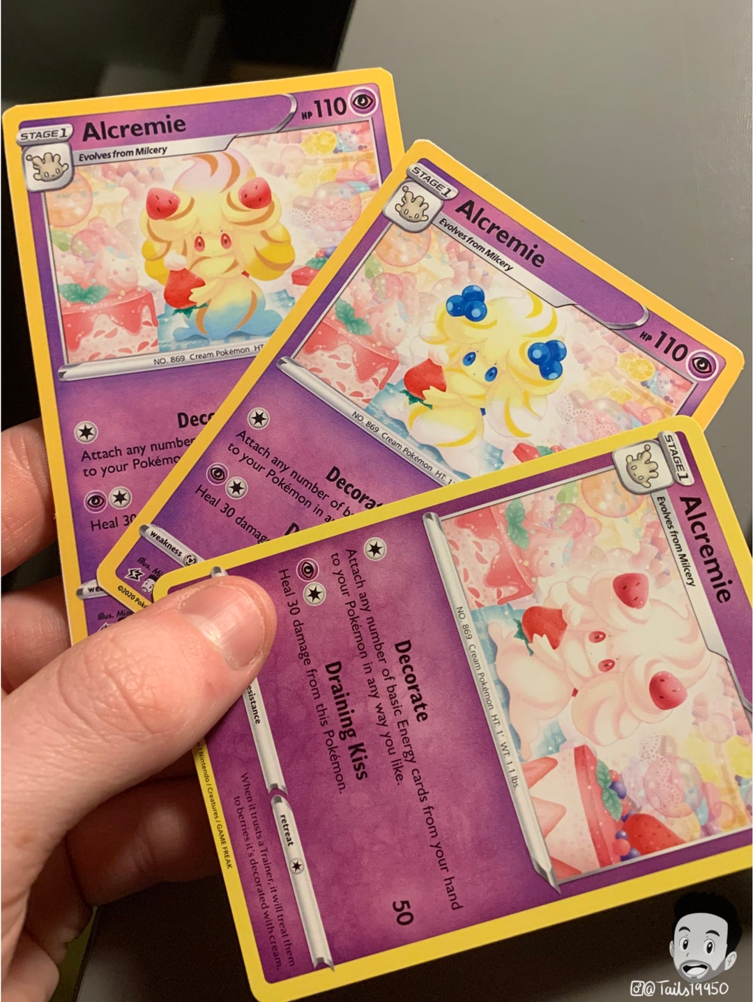 Every Flavour Alcremie Card - FAKE HOMEMADE PRINTOUTS - Etsy