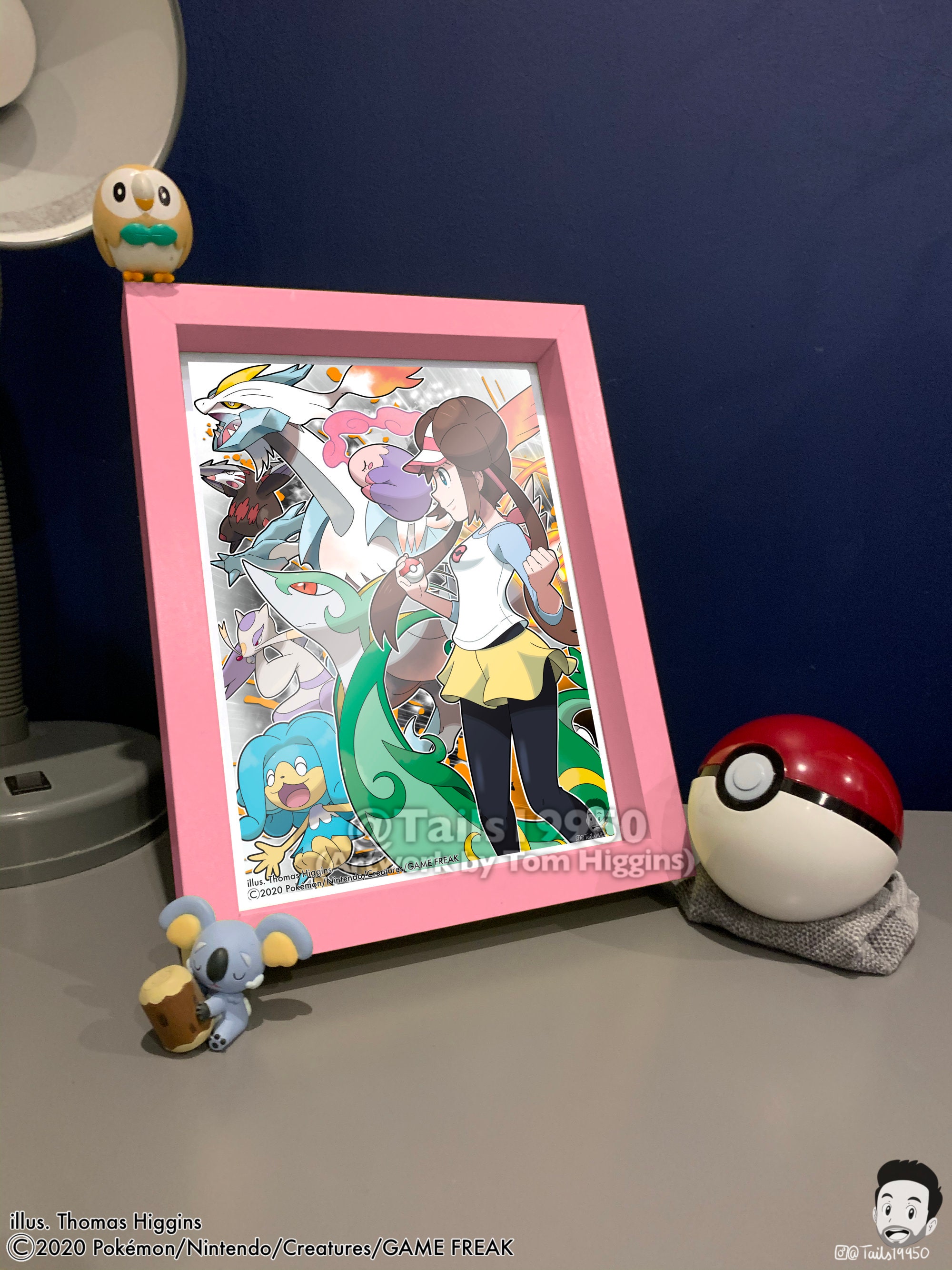 Pokemon Trainer Print Rosa - Etsy UK