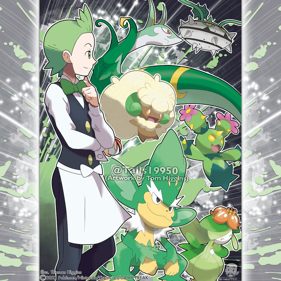 Striaton Gym Leader - Cilan - Etsy