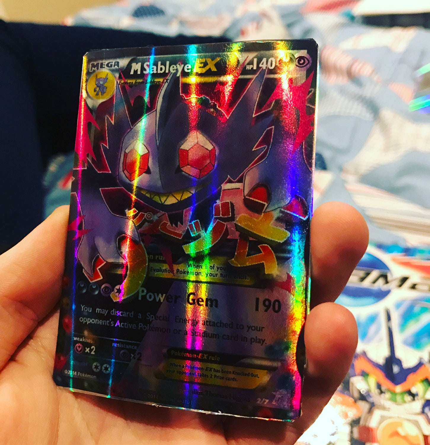 CUSTOM MADE Mega Pokemon Cards | Etsy