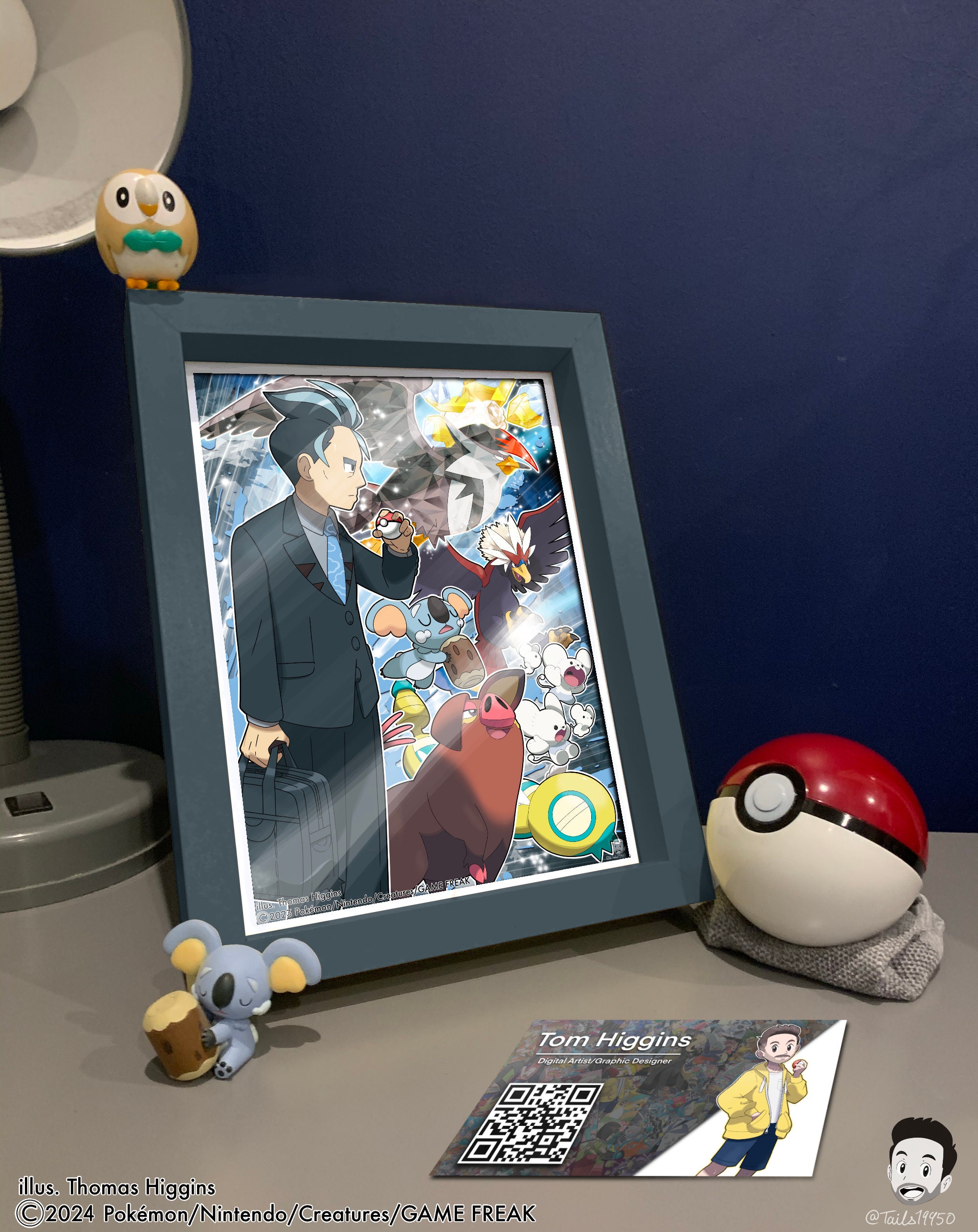 Medali Gym Leader - Larry - Etsy