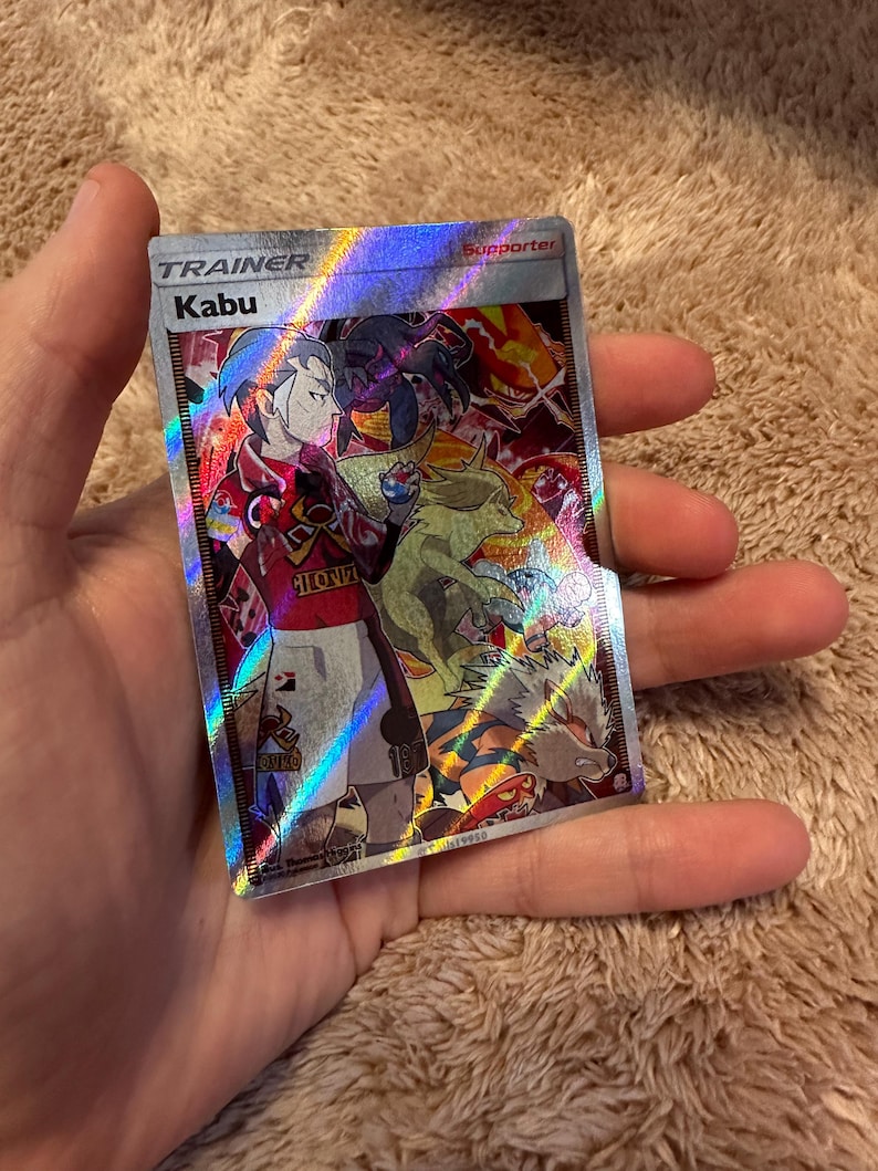 Motostoke Gym Leader - Kabu - Etsy UK