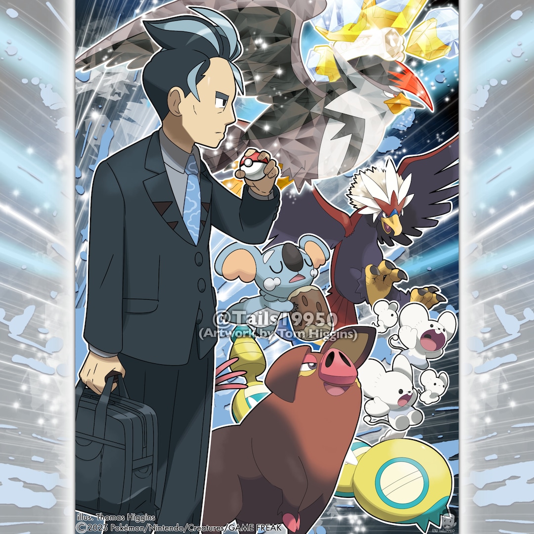 Medali Gym Leader Larry - Etsy