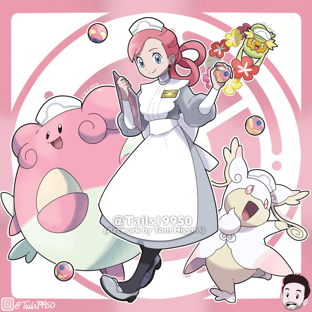 Pokemon Center Lady - Etsy