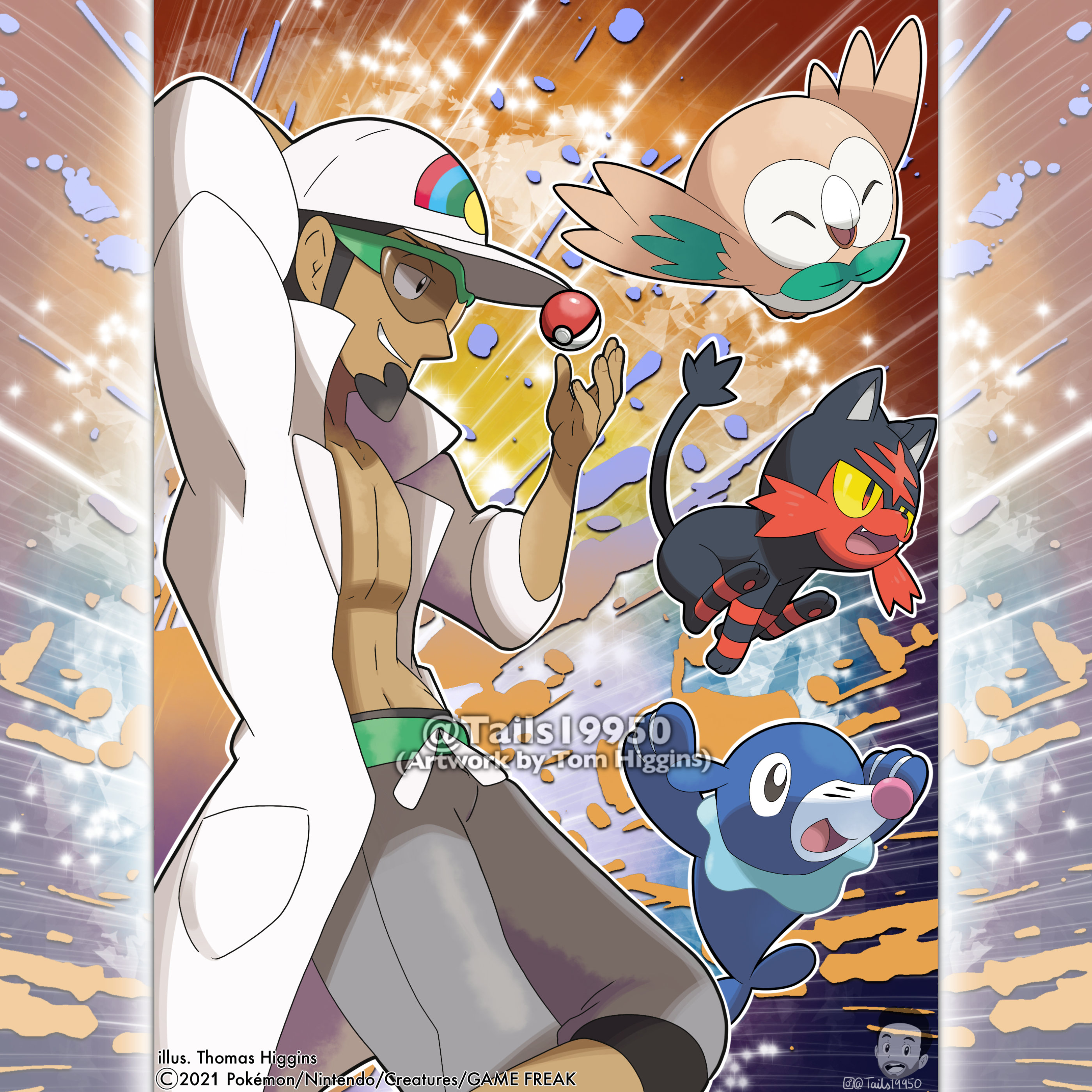 Professor Kukui - Etsy