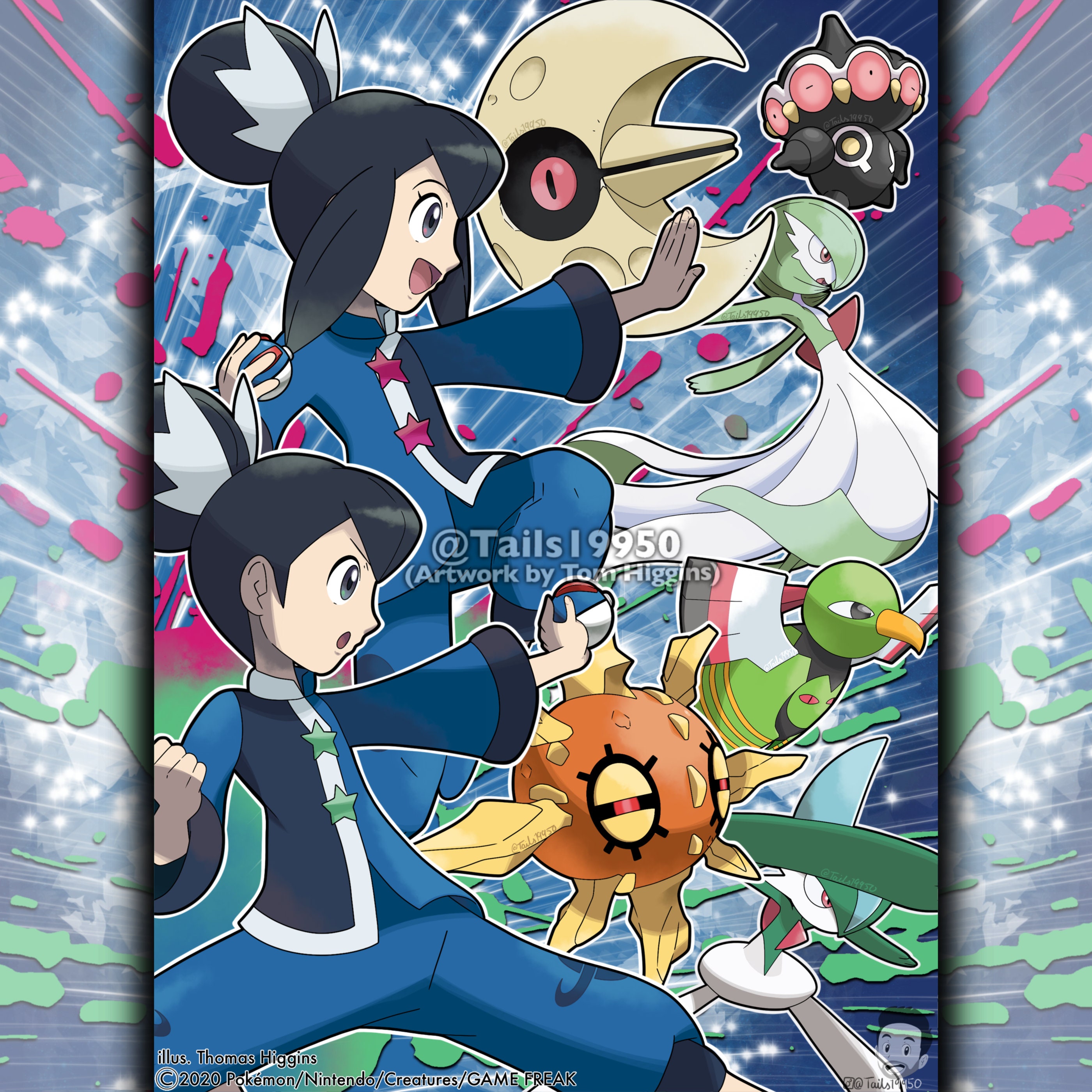 Tate And Liza Pokemon