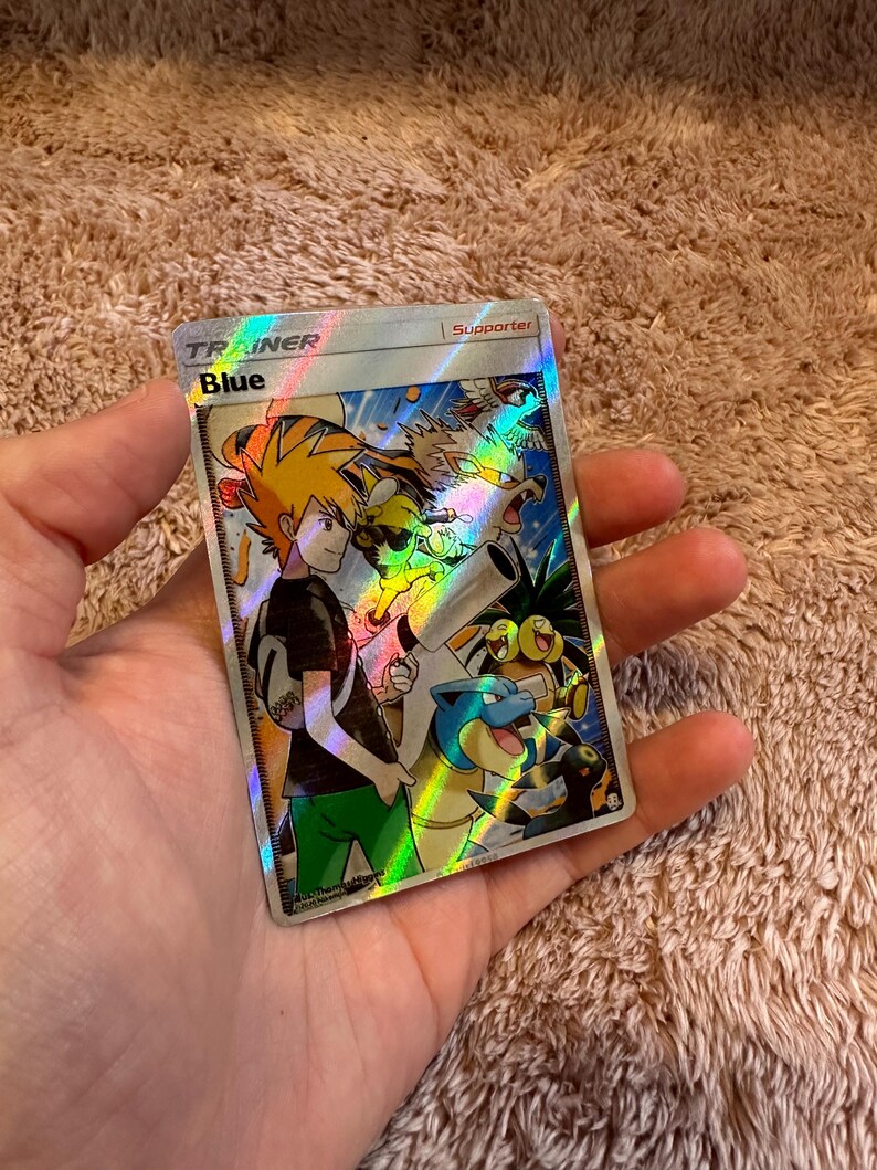 Pokemon Champion Blue - Etsy