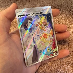 Professor Sycamore Trainer Print - Etsy