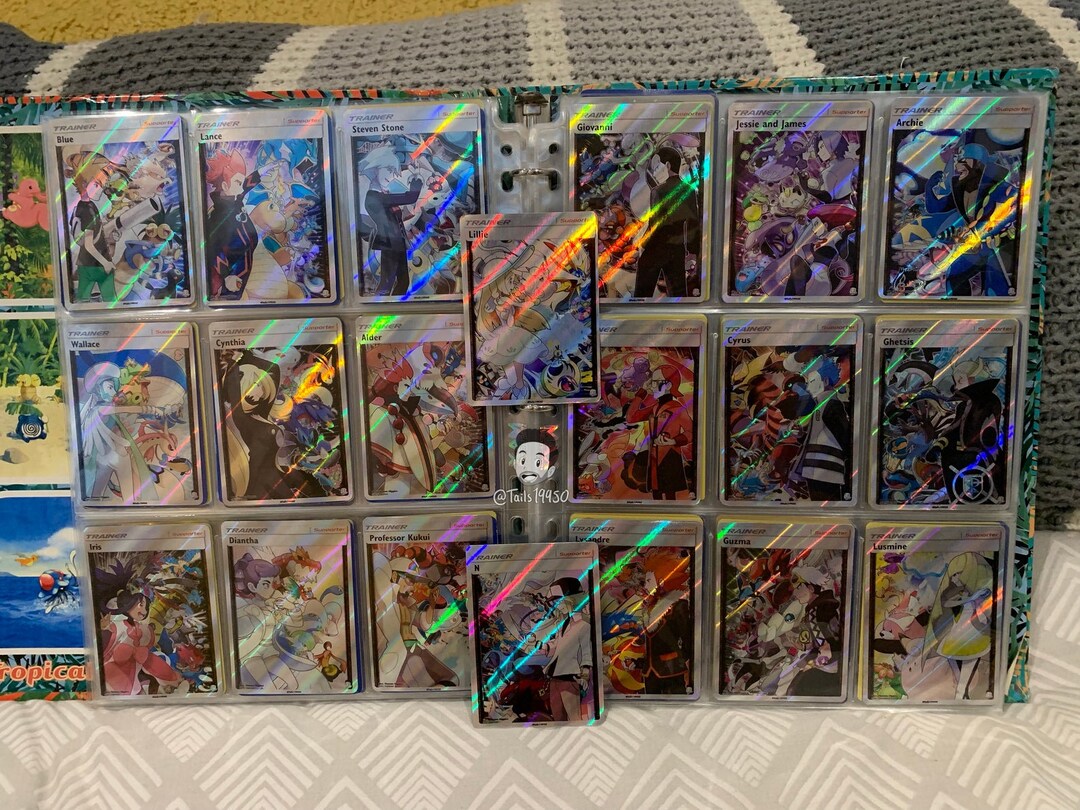 Johto Trainer Cards HOMEMADE CUSTOM FAKES - Etsy