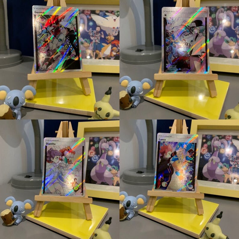 Galar Trainer Cards HOMEMADE CUSTOM FAKES | Etsy