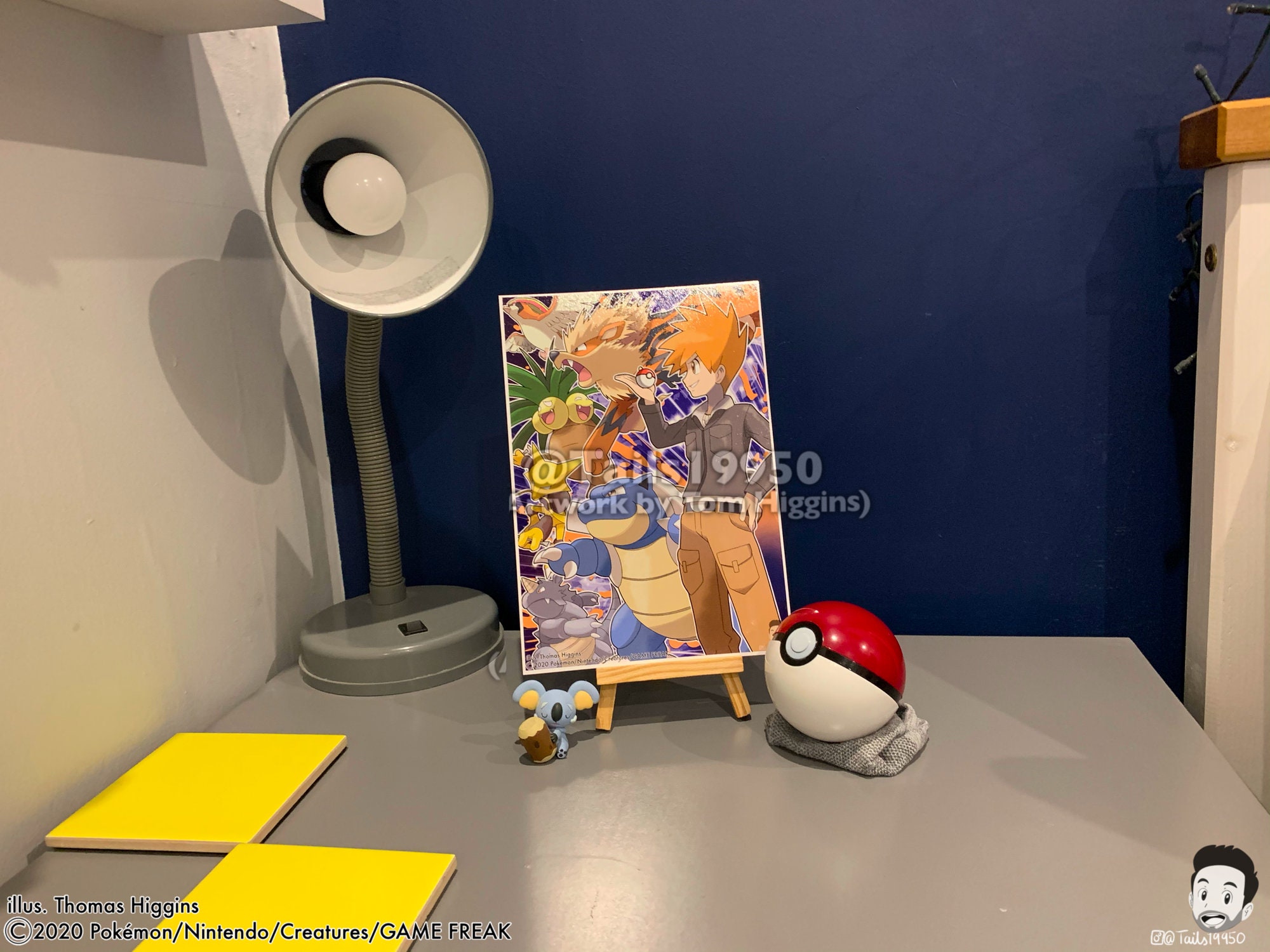 Rival Print - Blue HGSS - Etsy