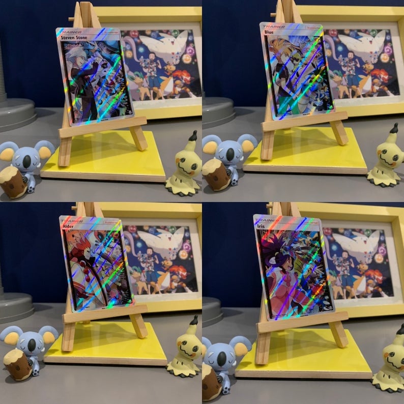 Galar Trainer Cards HOMEMADE CUSTOM FAKES - Etsy UK