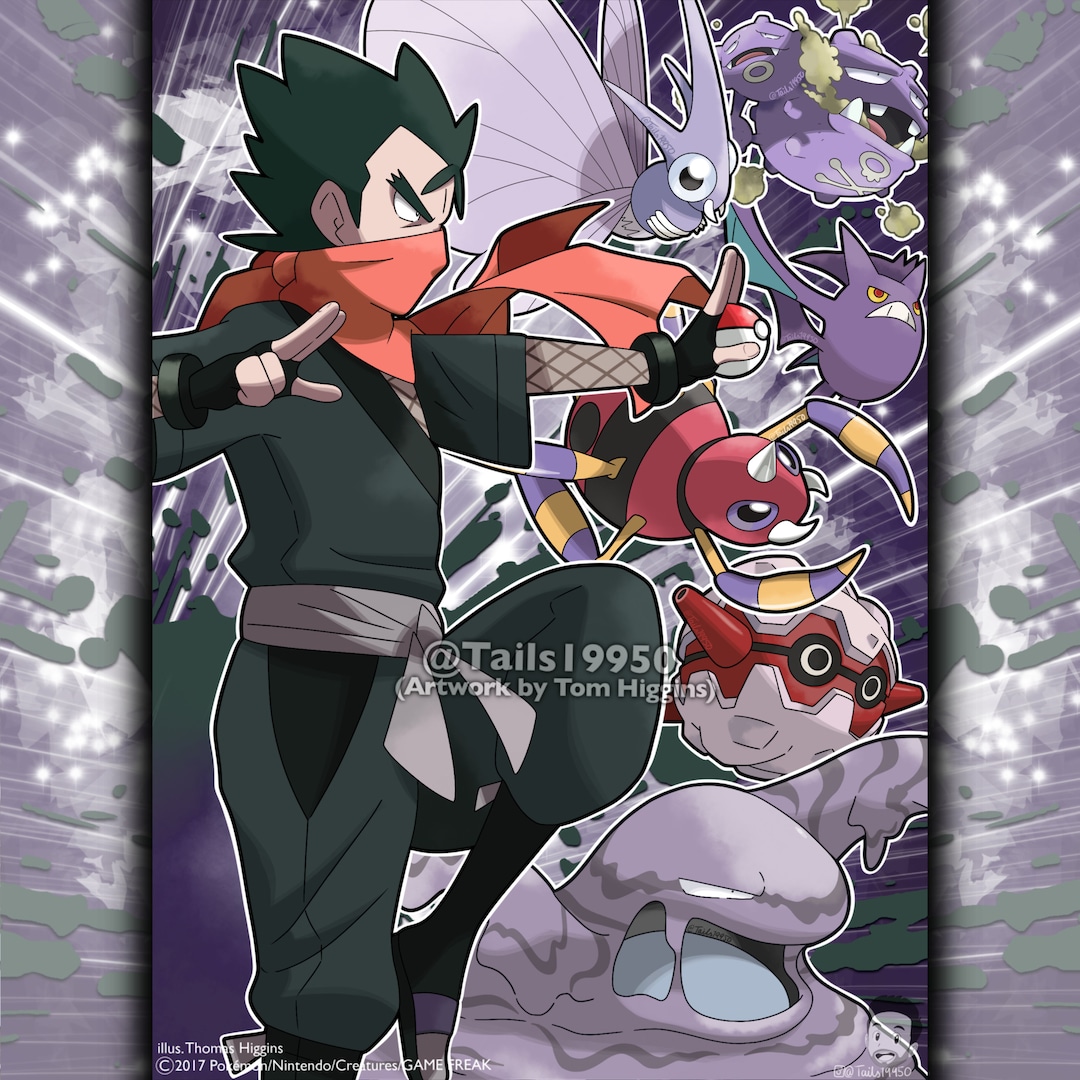 Elite Four Member - Koga - Etsy