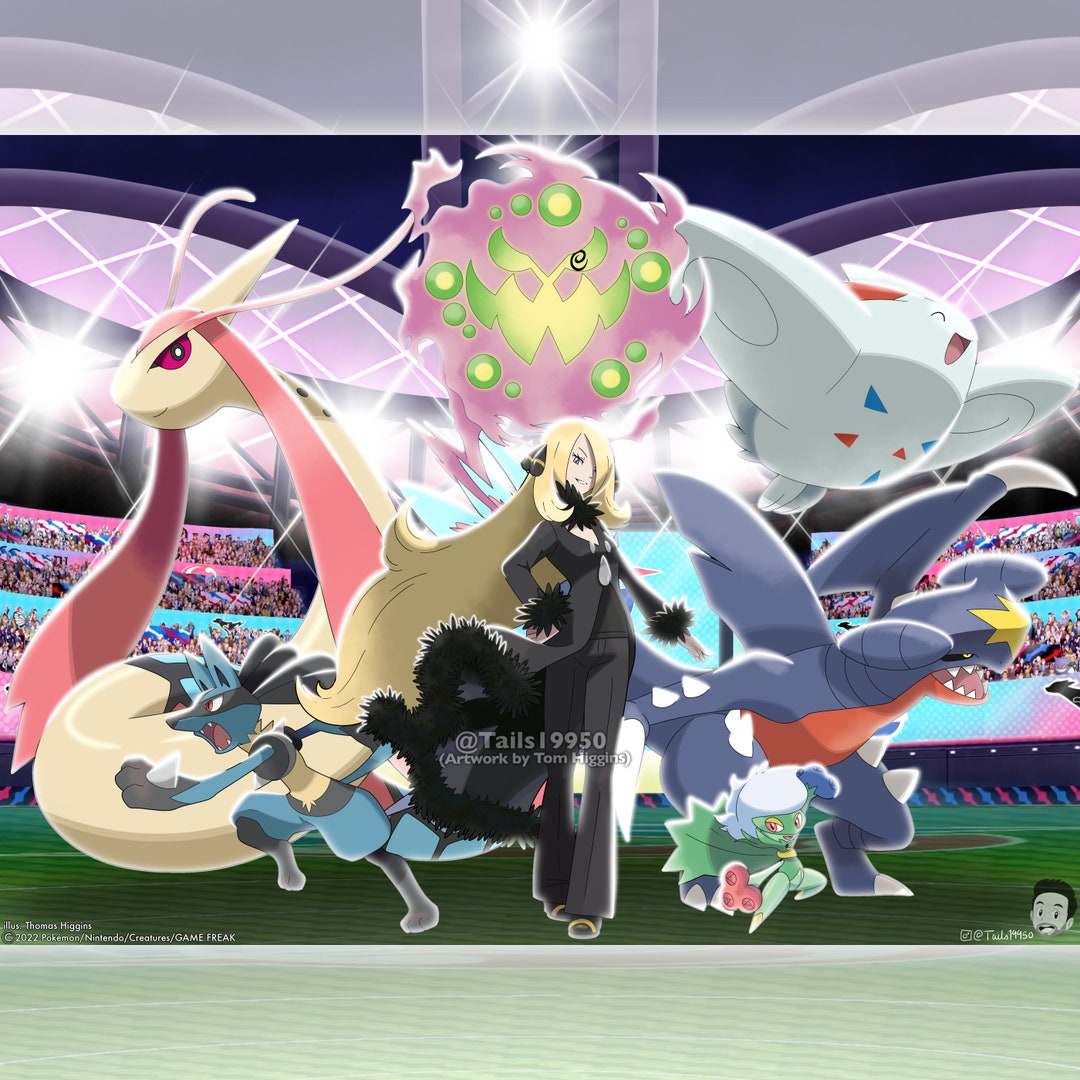 Pokemon Champion Cynthia