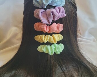 Scrunchie Barrette - Etsy