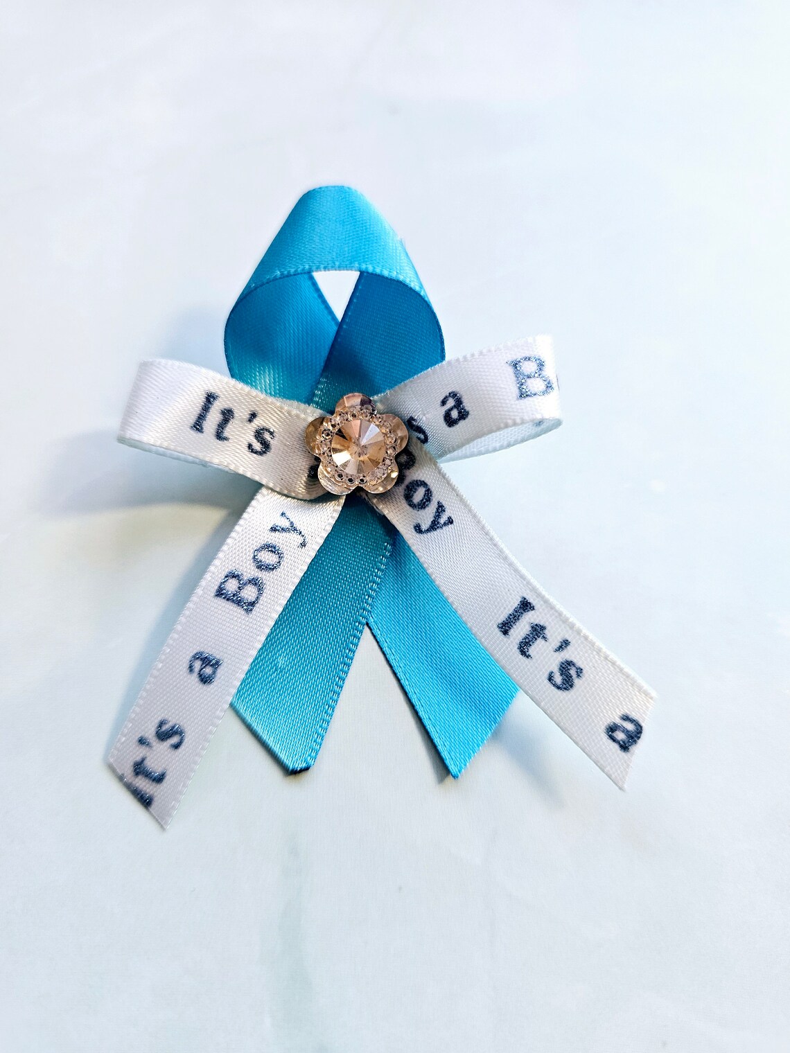 Baby Shower Guest Pin: Gender Reveal Party Favor (3x3") - Etsy