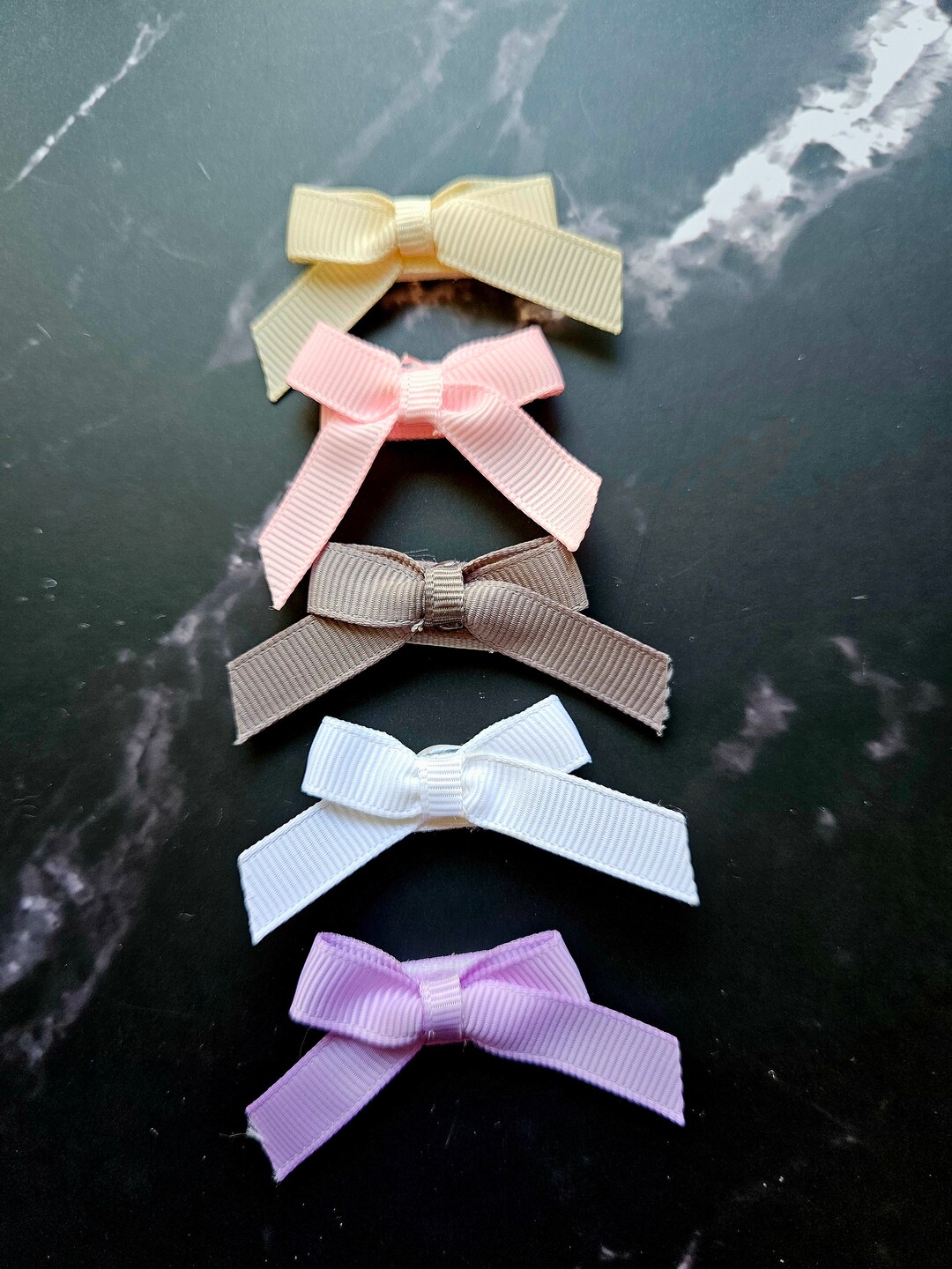 Baby Bow Bundle: Sailor Bows With VELCRO® Brand Fastener Barrette, 5pk ...