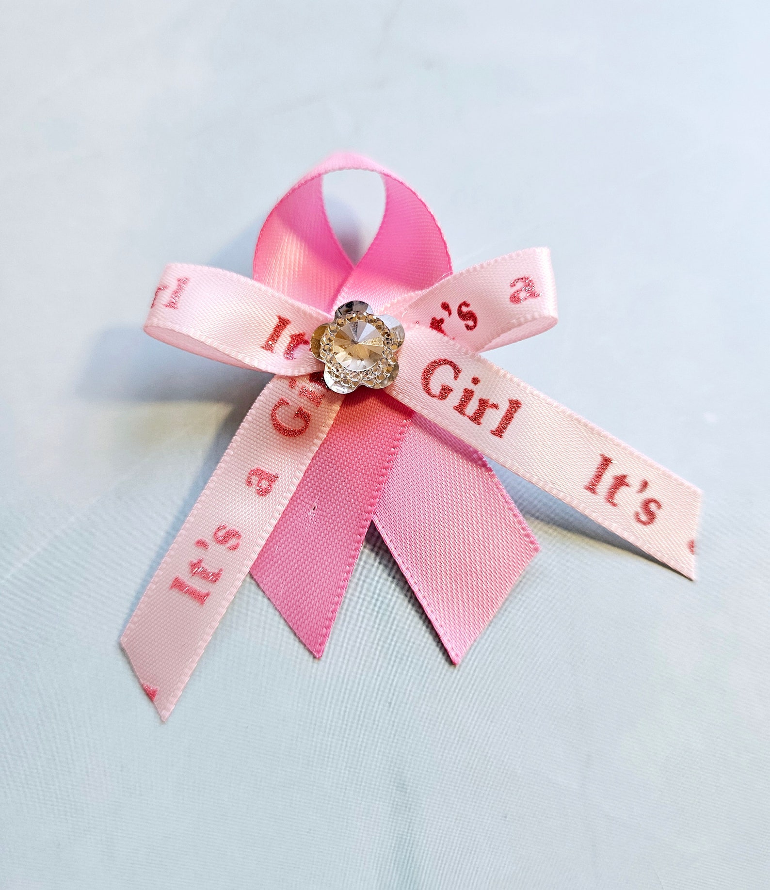Baby Shower Guest Pin: Gender Reveal Party Favor (3x3") - Etsy