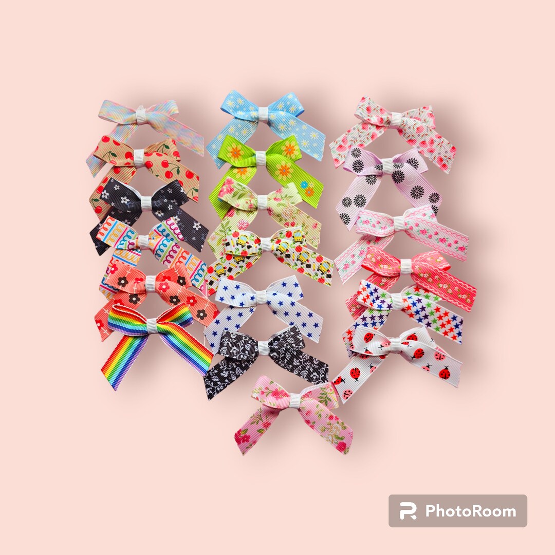 Choose Your Own Baby Bow Bundle, Your Choice • VELCRO® Brand Hook and ...