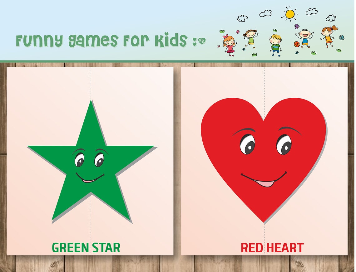 Baby Flash Cards Printable Puzzle PDF Download Toddler Brain | Etsy