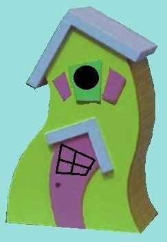 Wacky Birdhouse 1 Digital Download Plans. - Etsy