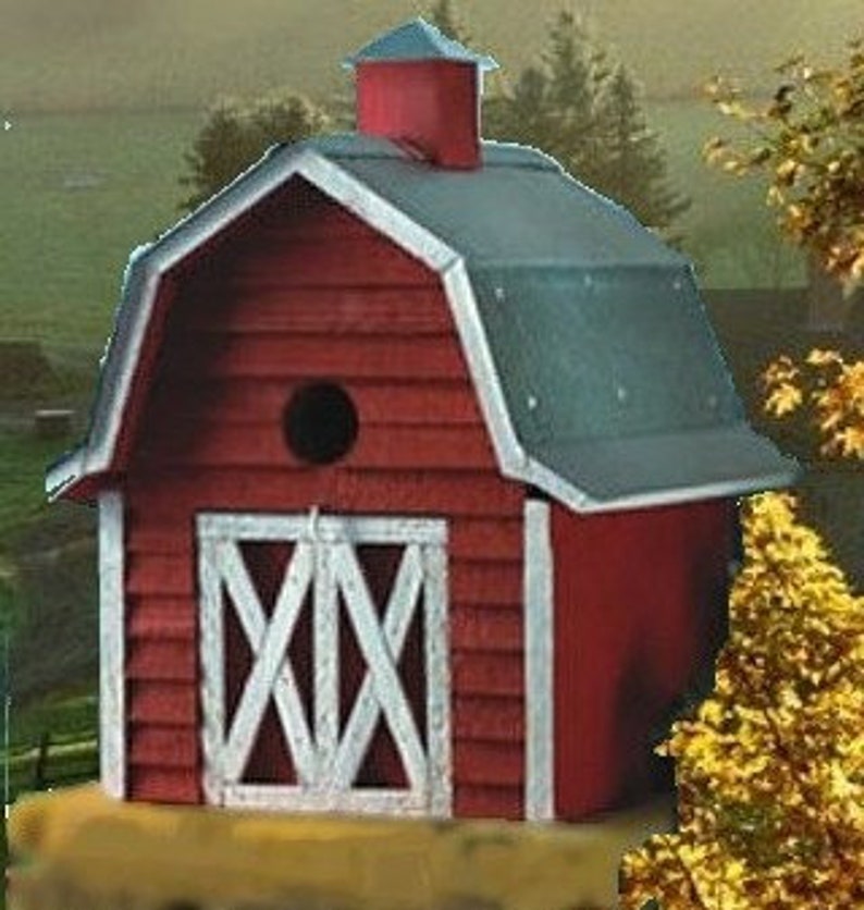 BARN BIRDHOUSE Digital Download Plans. - Etsy