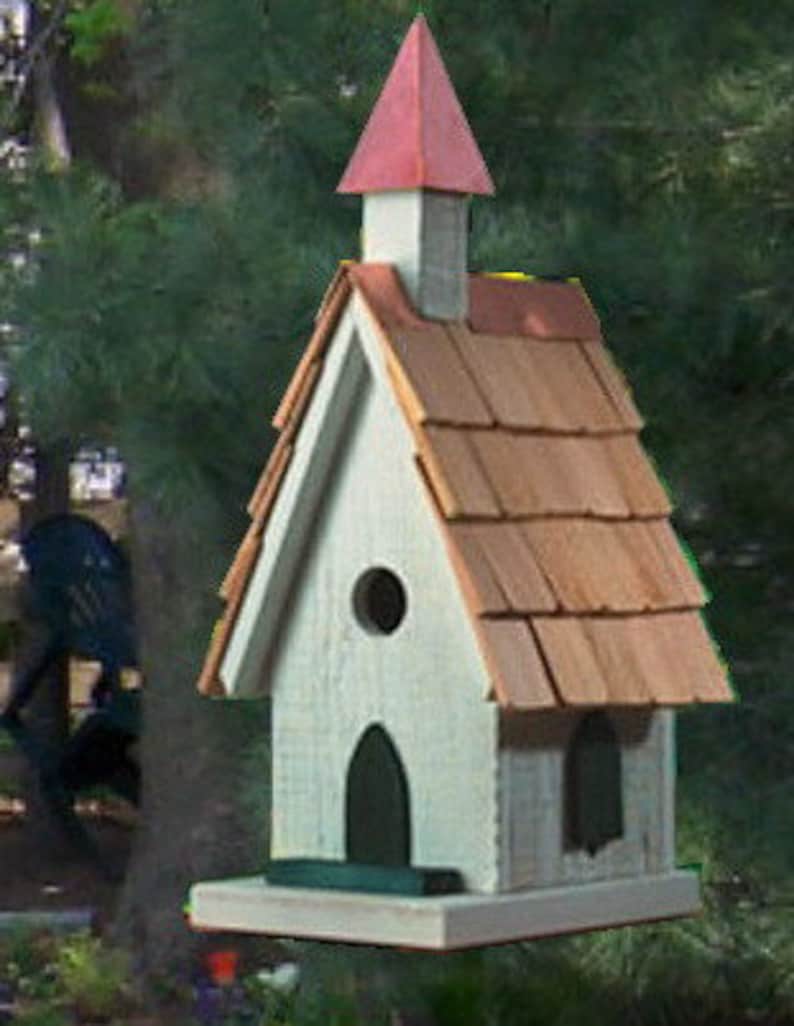 Country Church Birdhouse Digital Download Plans. - Etsy