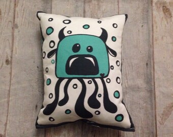 Monster pillow | Etsy