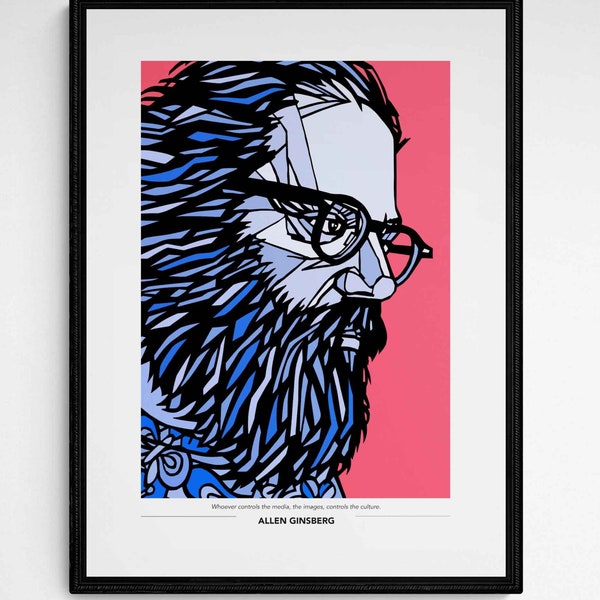 Allen Ginsberg - Etsy
