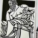 SOCRATES Large Scale Original Ink Drawing, Black and White Artwork ...