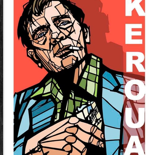 Jack Kerouac Poster on the Road Poster Beat - Etsy