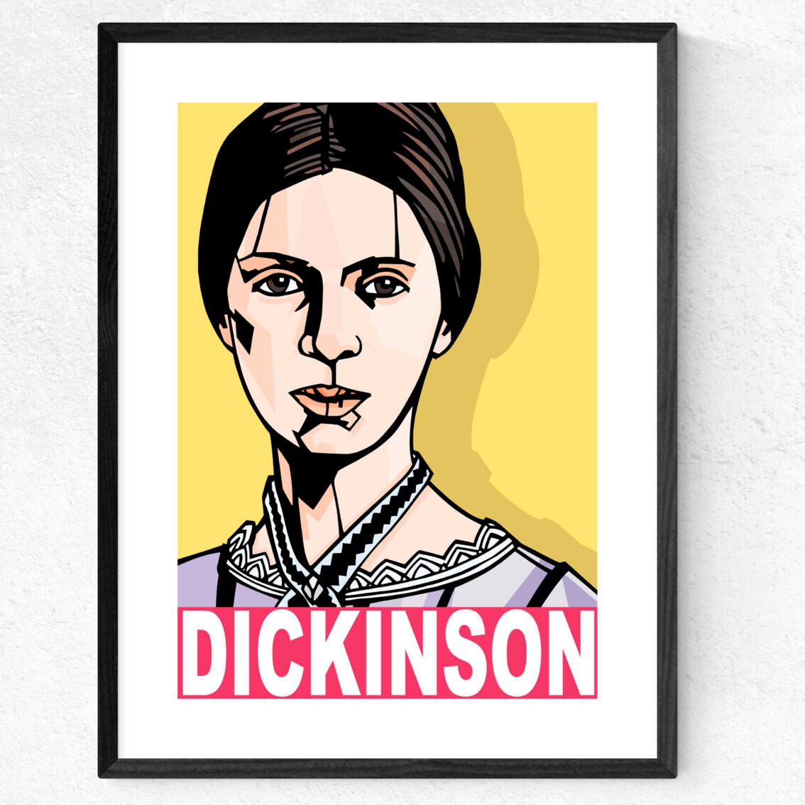 Emily Dickinson Art Print Typography Print Female Writers - Etsy UK