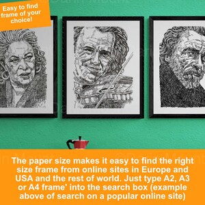 Beautiful Andre Rieu Portrait in A2 Size Drawing, Classical Musicians ...