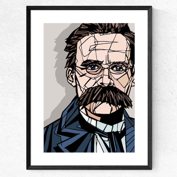 Friedrich Nietzsche Drawing