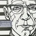 MICHEL FOUCAULT Original Ink Drawing, Large Scale Original Artwork ...