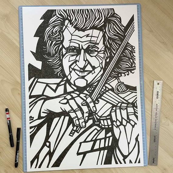André Rieu Original Ink Drawing Johann Strauss Orchestra | Etsy