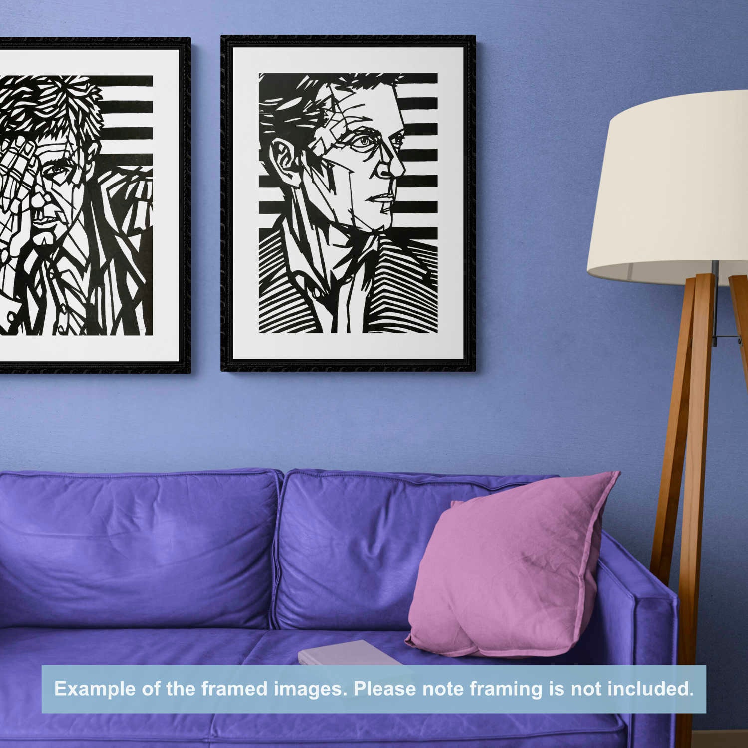 LUDWIG WITTGENSTEIN Original Ink Drawing, Modern Philosophy, Large ...