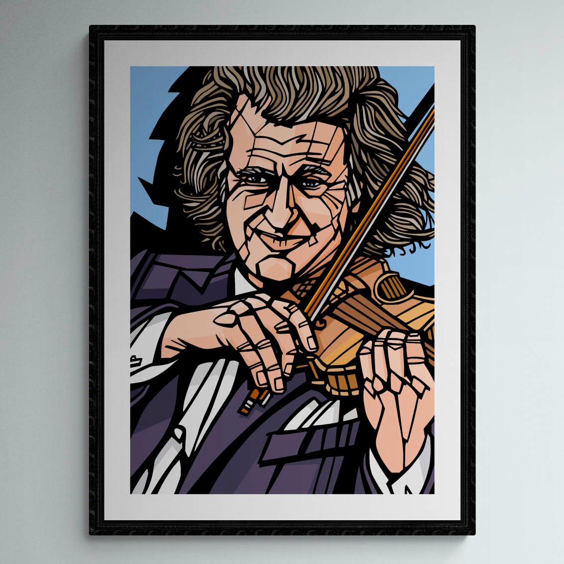 Andre Rieu Art print archival quality inks and paper | Etsy