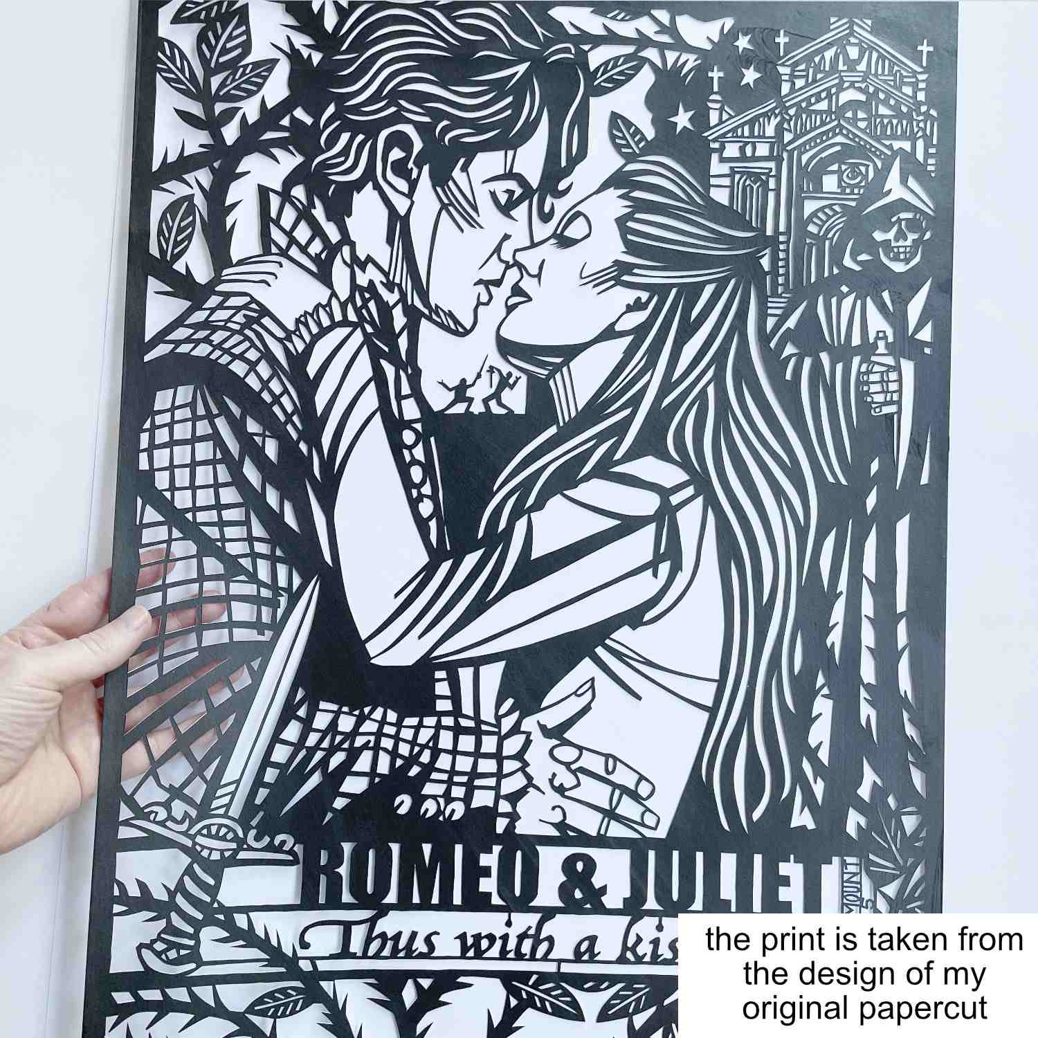 ROMEO AND JULIET Colour Print, William Shakespeare Archival Quality Art ...