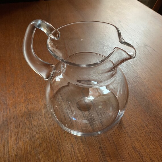 Swedish Modern Glass Pitcher
