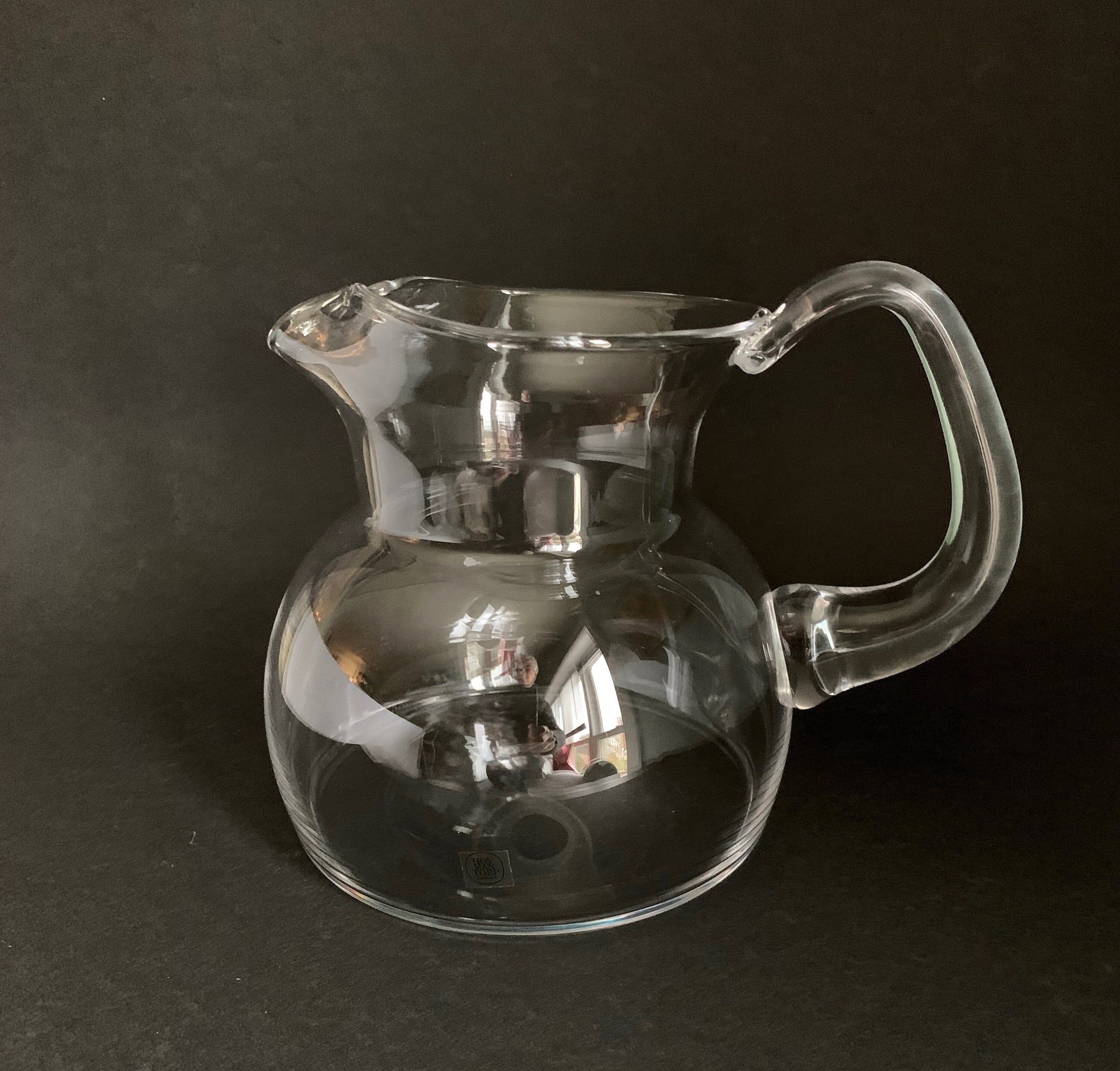 Swedish Modern Glass Pitcher