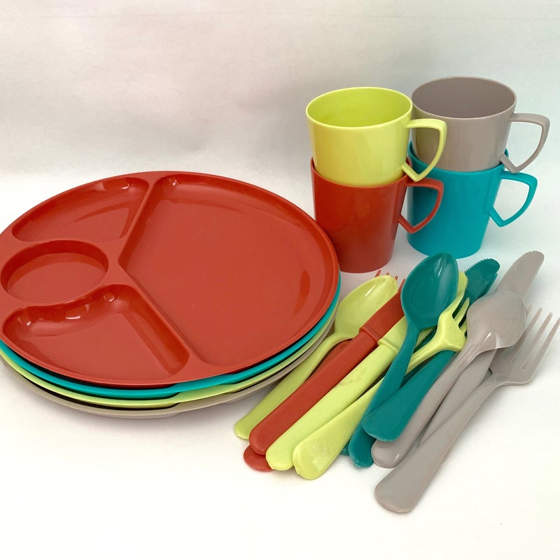 Plastic Picnic Set - Etsy