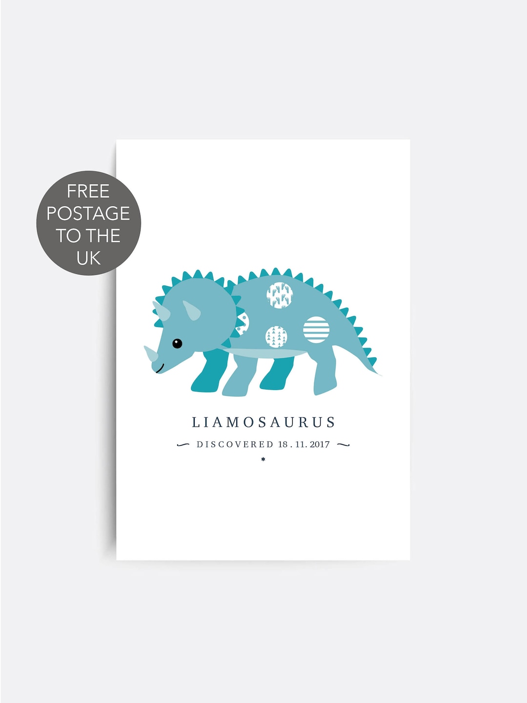 Dinosaur Birth Print. Birth Details Print. Dinosaur Nursery. Baby Name ...
