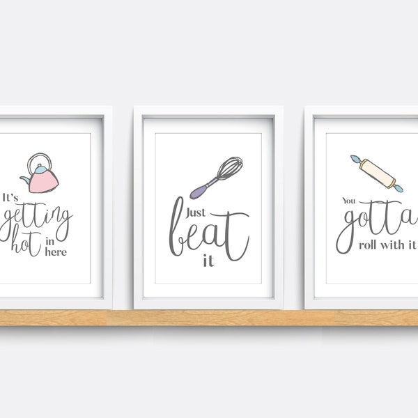 Funny Kitchen Art - Etsy UK
