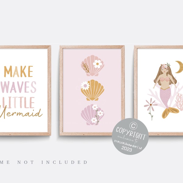 Mermaid Nursery - Etsy