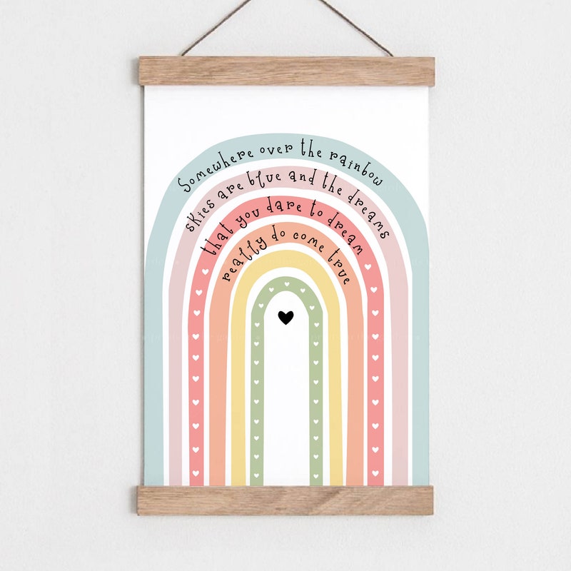 Somewhere Over the Rainbow - Etsy