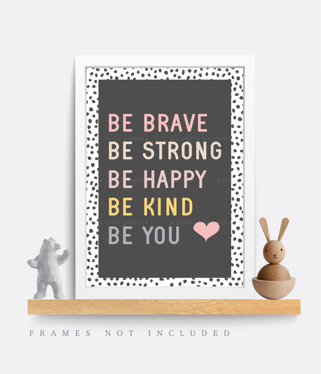 Kids Affirmation Print: Dalmatian Spot Nursery Decor - Etsy